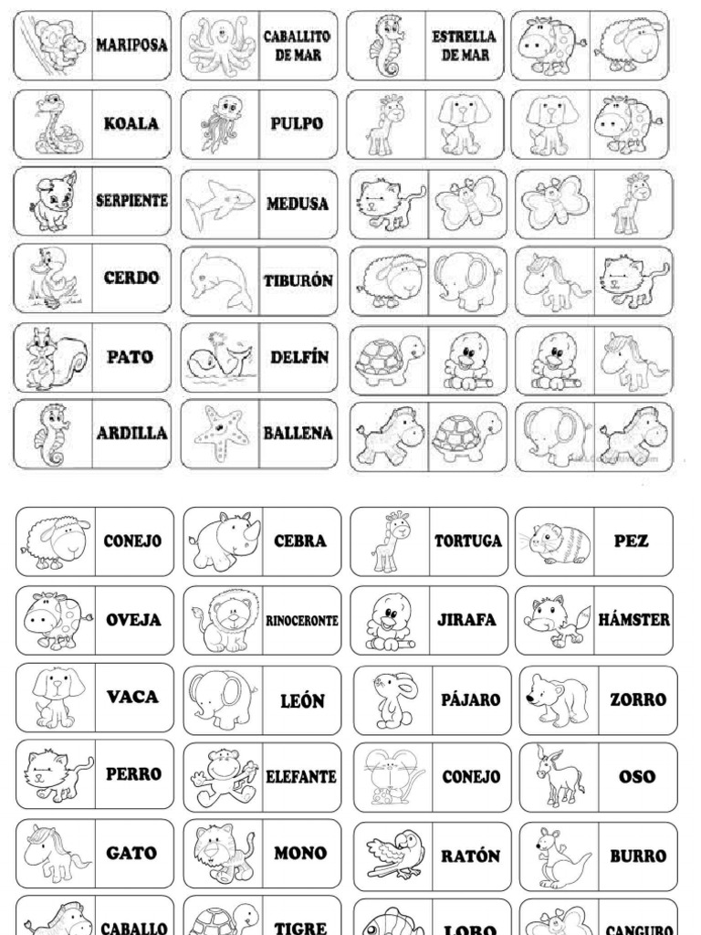 Dominó Animals | PDF