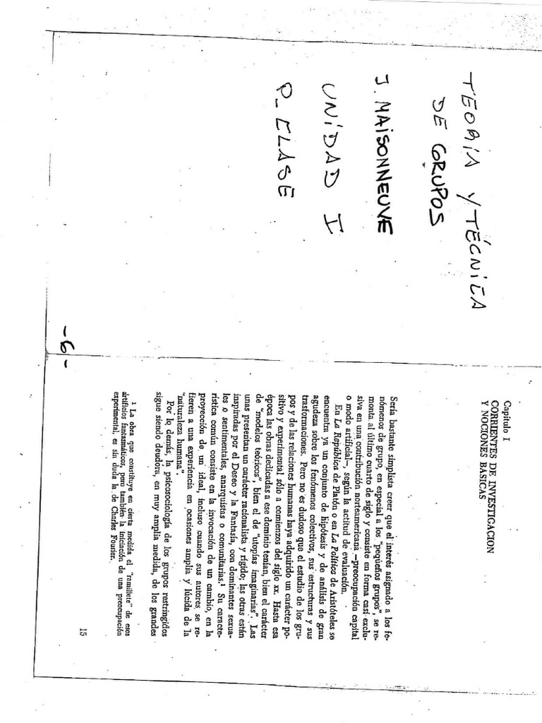 Teoria y Tecnica de Grupos | PDF Teoria y Tecnica de Grupos | PDF
