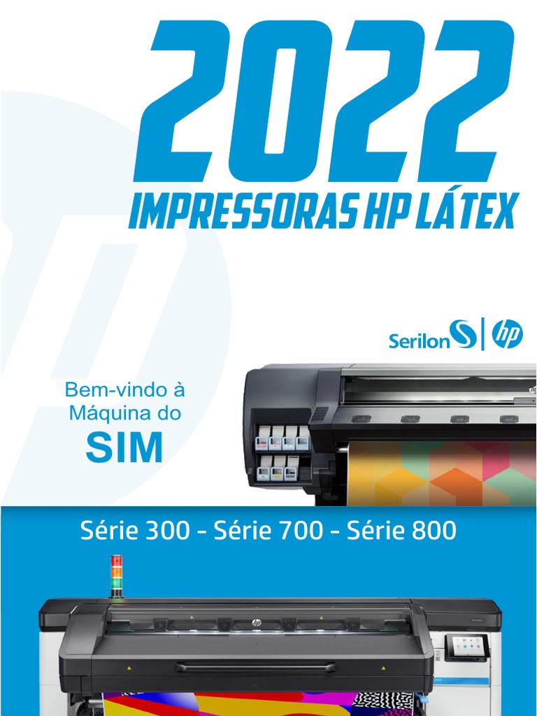 Catálogo de Impressoras HP Látex: Modelos, Especificações e Aplicações ...