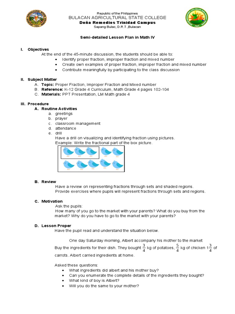 Semi LP Math 2 | PDF | Division (Mathematics) | Behavior Modification