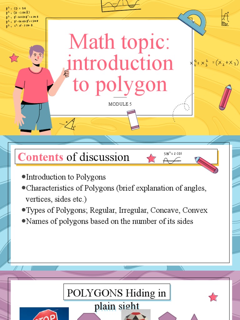 Introduction To Polygons | PDF | Polygon | Angle