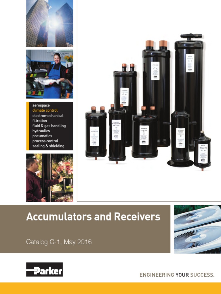 Catalog C-1 Accumulators and Receivers | PDF | Gases | Mechanical Engineering