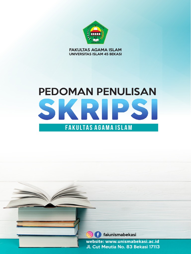 BUKU PEDOMAN PENULISAN SKRIPSI - FAI - 2021 - Rev | PDF