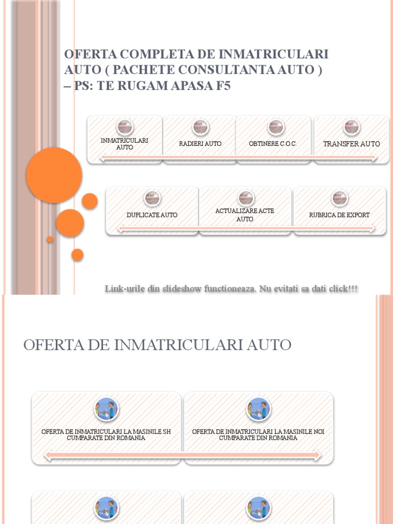 Oferta Completa de Inmatriculari Auto | PDF