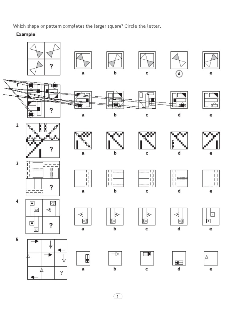 Bond 11 Plus Non Verbal Reasoning Free Test Paper | PDF