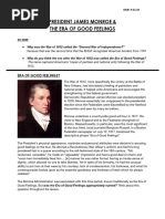 Monroe Doctrine Cartoon Analysis Guide | PDF | History