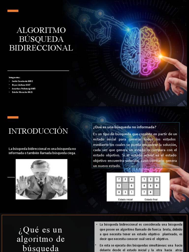 Algoritmo de Búsqueda Bidireccional | PDF