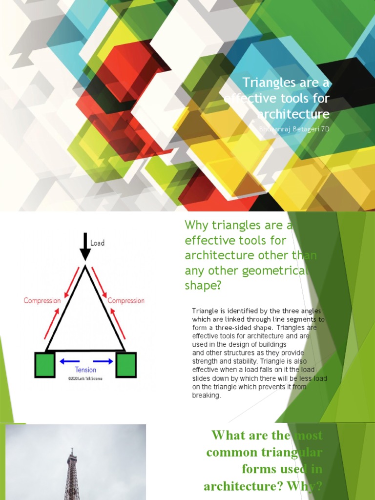 Triangles Are A Effective Tools For Architecture | PDF | Art
