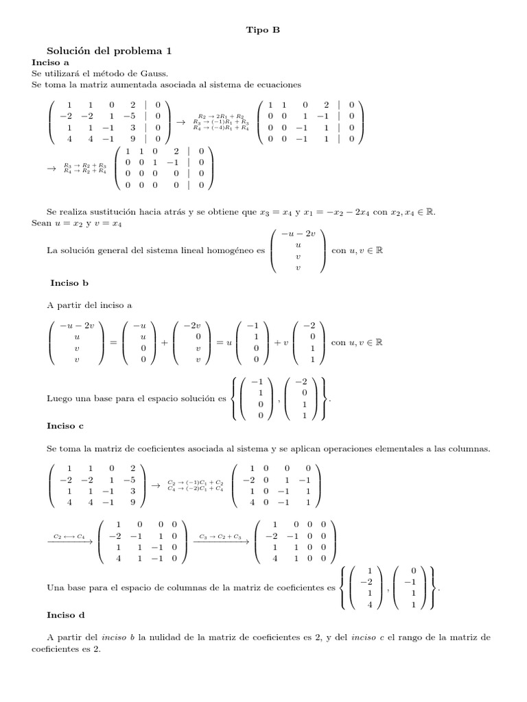 ETS Algebra Lineal | PDF | Valores propios y vectores propios | Teoría de la matriz