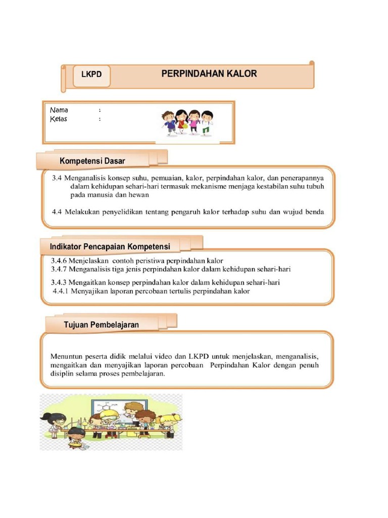 LKPD Materi Kalor | PDF