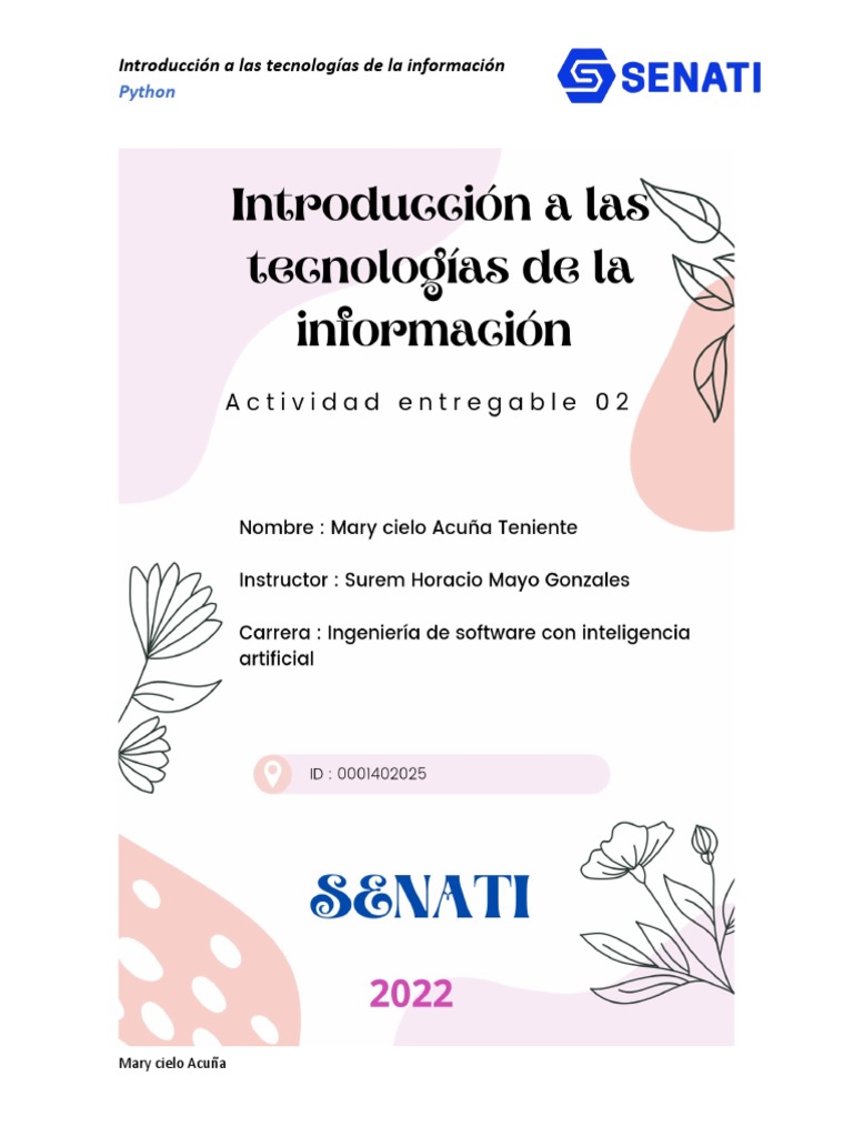 Introducción a los conceptos básicos de programación en Python | PDF | Python (lenguaje de ...