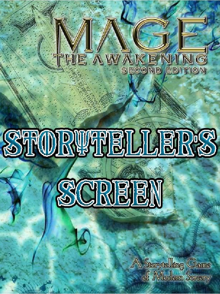 Mage The Awakening 2nd Edition Storyteller's Screen | PDF