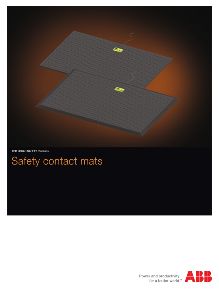 ABB - Safety Mat Brochure (EN) | PDF