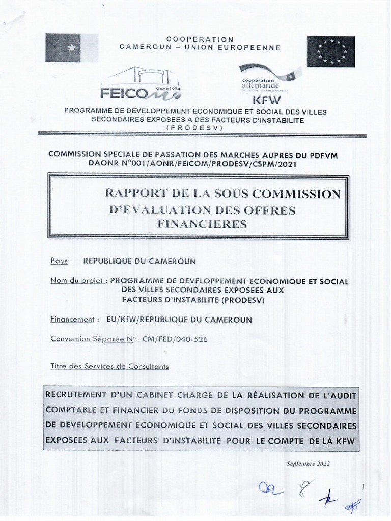 Second Rapport D'analyse | PDF