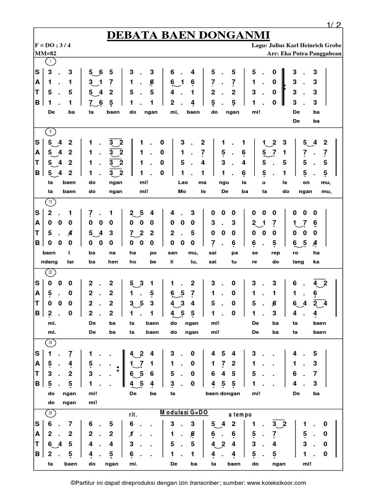 Debata Baen Donganmi | PDF