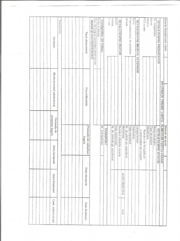 Lant Alimentar Pasari | PDF