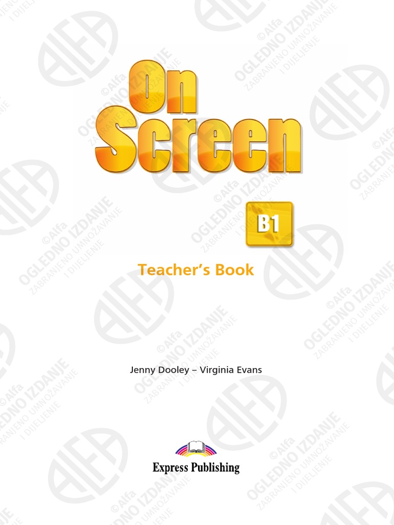 On Screen B1-TB | PDF