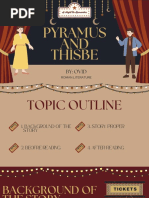 Title The Love Story of Pyramus and Tisbe | PDF