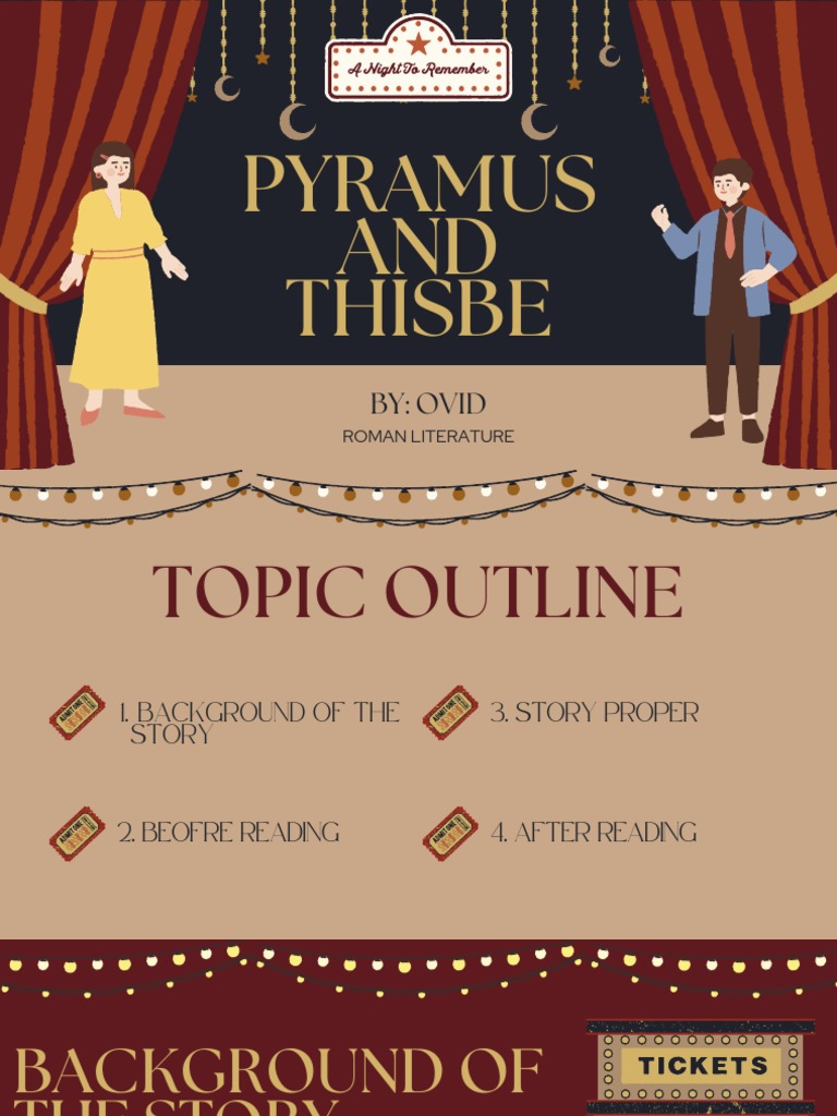Pyramus and Thisbe | PDF