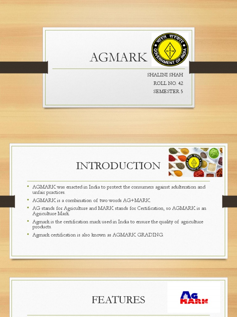 AGMARK | PDF