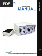 miniiSED Operator's Manual (English) | PDF | Blood | Medical Specialties