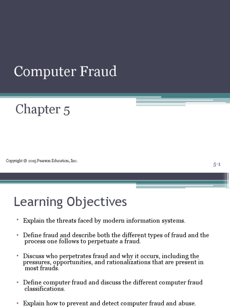 Chapter 5 - Computer Fraud | PDF