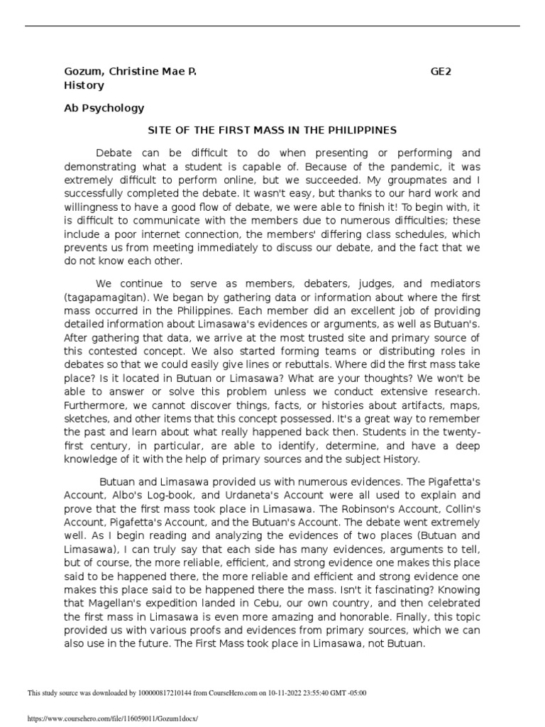 Gozum 1 | PDF | Cognitive Science | Cognition