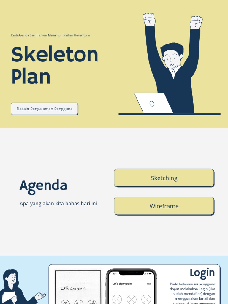 Skeleton Plan (Presentasi) | PDF