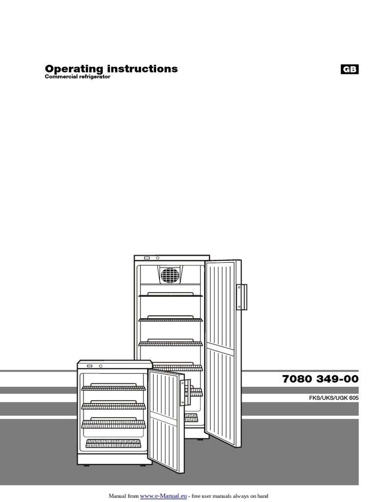 Liebherr FKS 3600 | PDF | Ac Power Plugs And Sockets | Mains Electricity