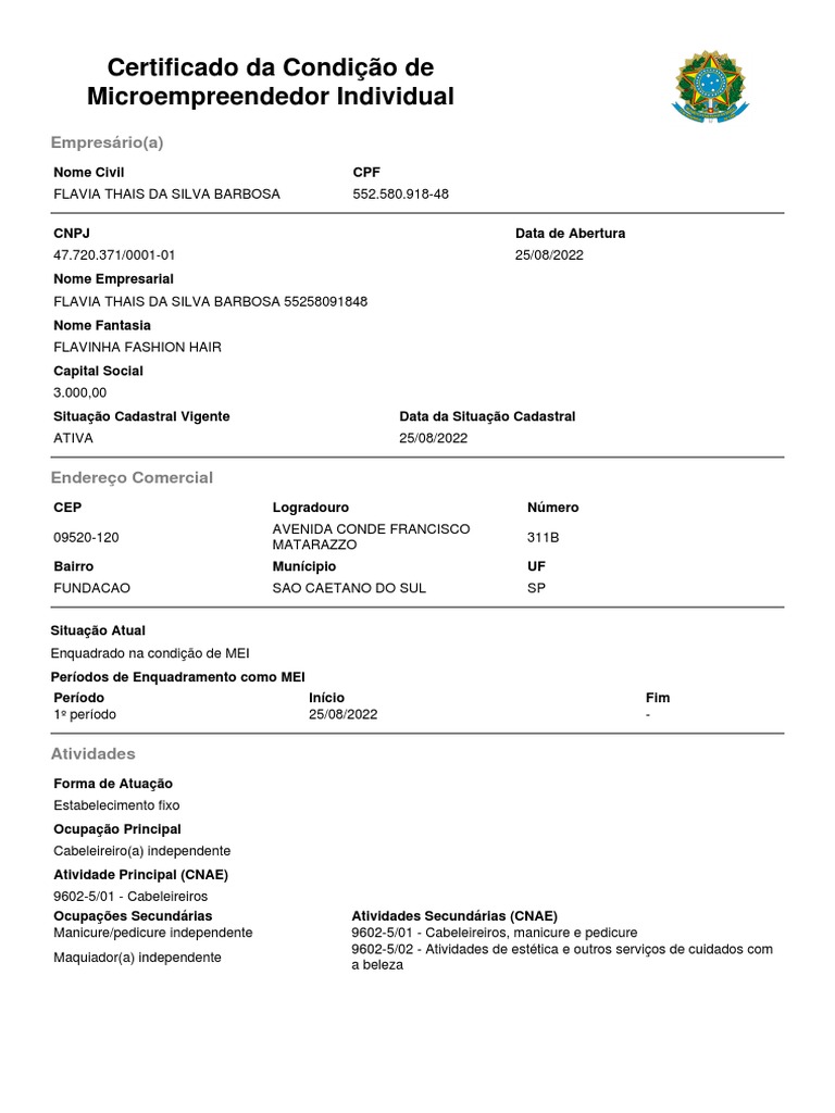 Flavia Thais Da Silva Barbosa | PDF