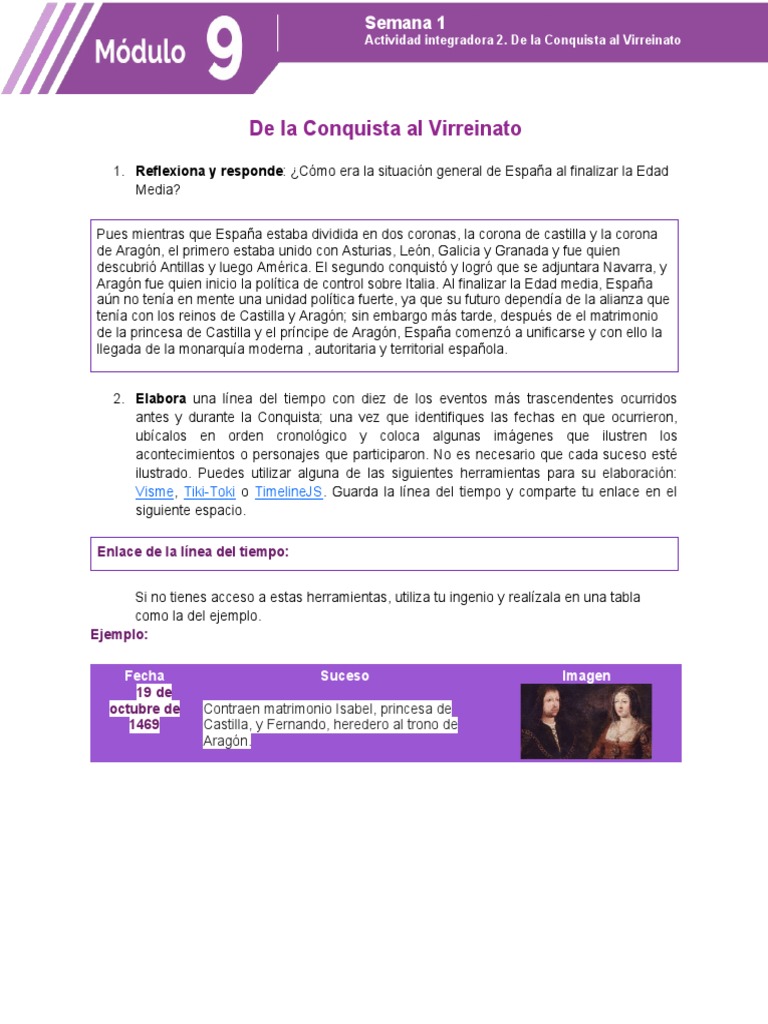 M09 S1 Ai2 Word | PDF | Nueva españa | España