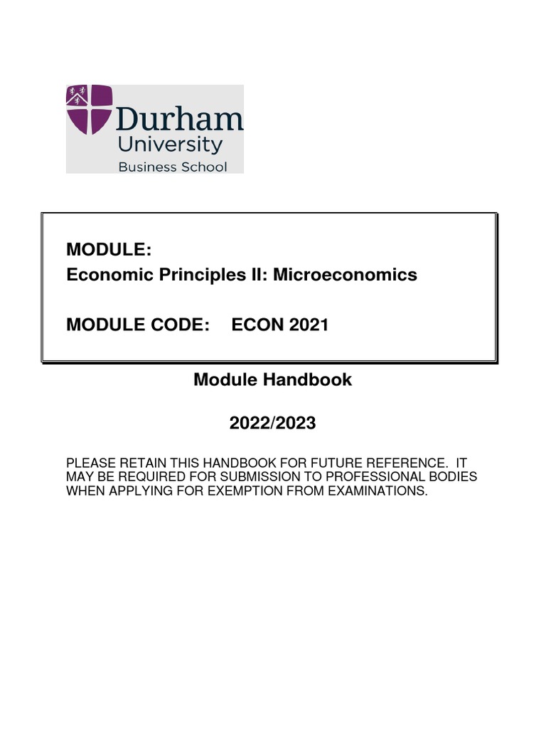 Module Handbook 2022-2023 | PDF | Educational Assessment | Lecture