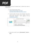 Tutorial Peticionamento SEI Unifesp SJC 07-10-2024 | PDF | Informática