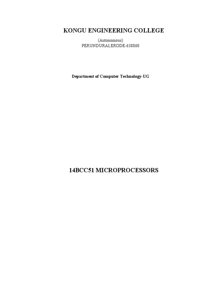 8085 Microprocessor Operations Guide | PDF | Office Equipment ...