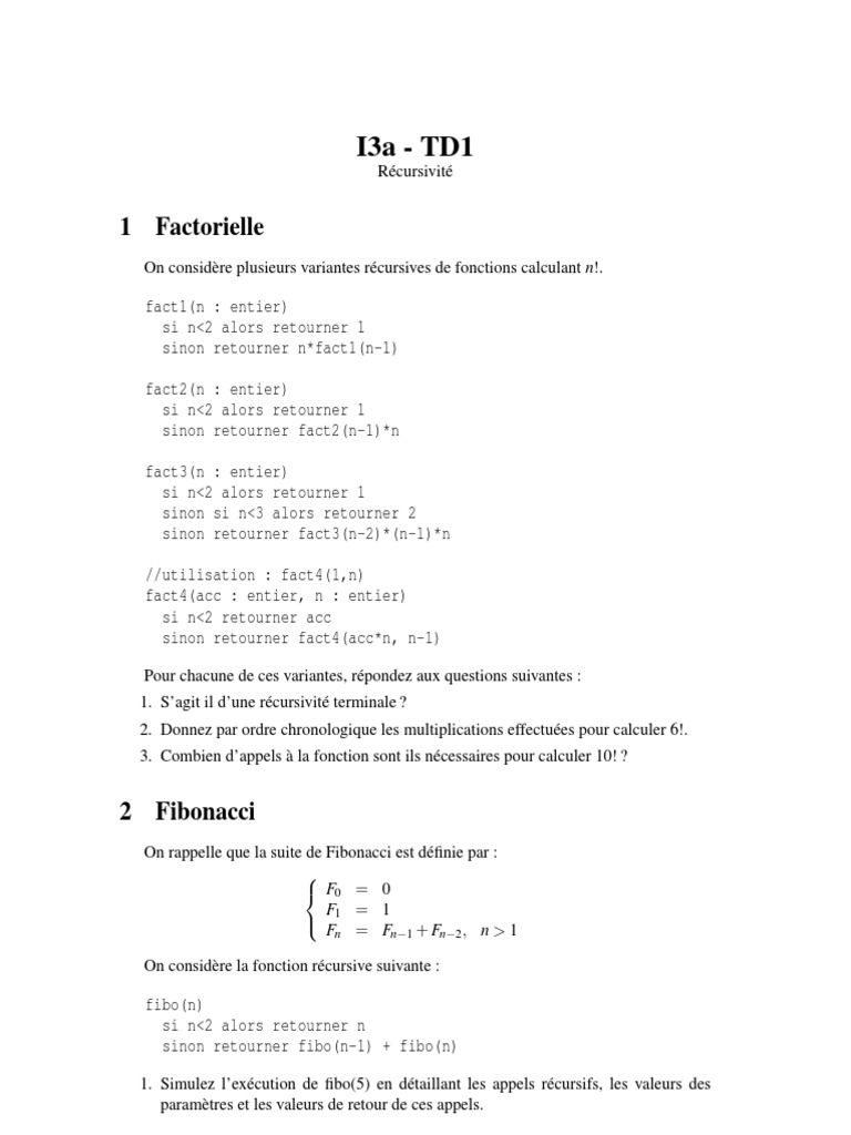 TD1 TP1 | PDF | Génie logiciel | Informatique