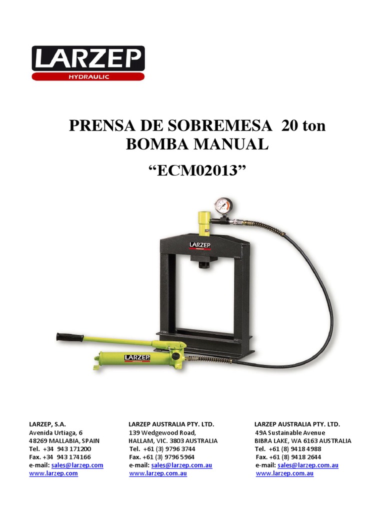 Ecm02013 Esp | PDF | Bomba | Tornillo