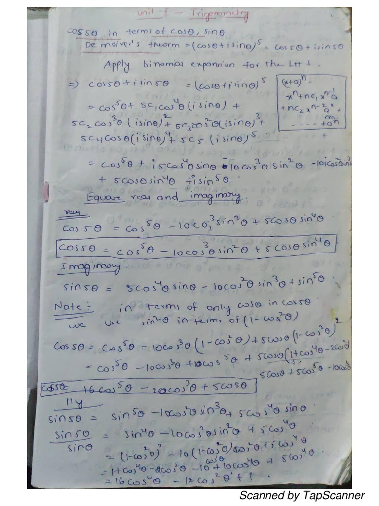 Engineering Mathematics 1 Unit 1 | PDF Engineering Mathematics 1 Unit 1 | PDF