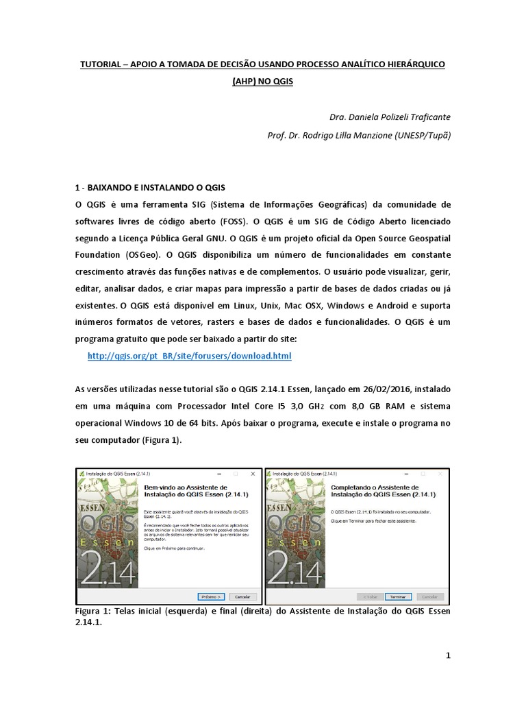 AHP Tutorial | Download grátis PDF | Informática | Programas