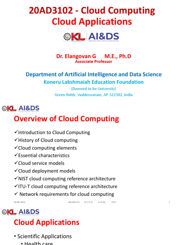 CO1-Cloud Computing - Part2 | PDF | Cloud Computing | Customer Relationship Management