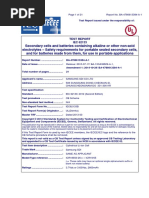 E.L Iec 62620-2014 2019-10-29 | PDF | Battery (Electricity) | Energy ...