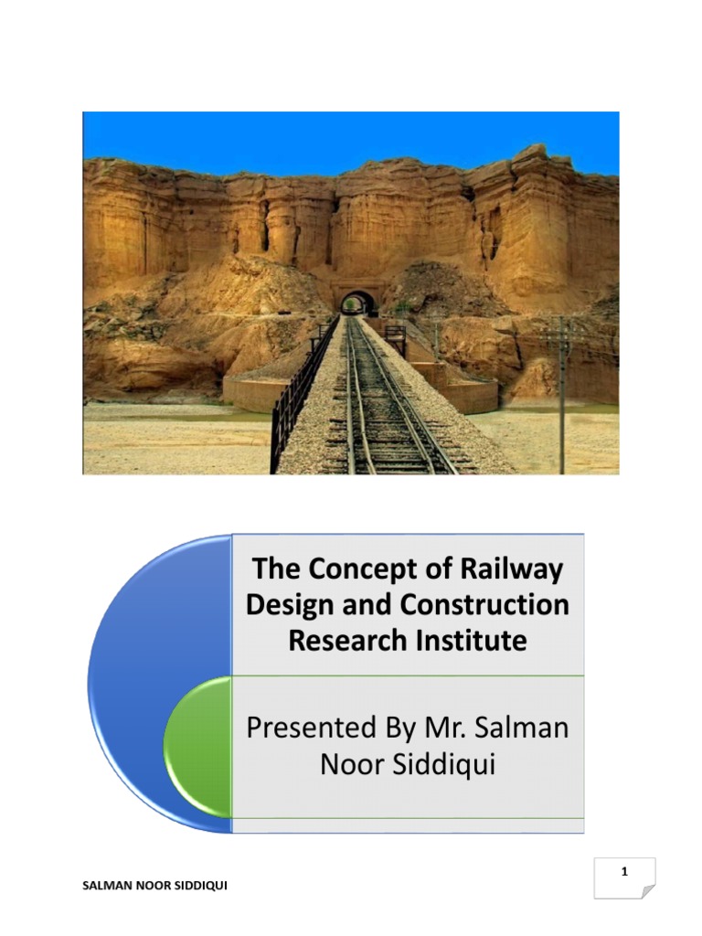 Railway Institute Research Center Concept Paper | PDF | Engineering ...