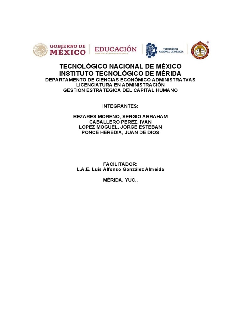 A1.3 - CH - Equipo - Bezares, Caballero, Lopez, Ponce E2 | PDF ...