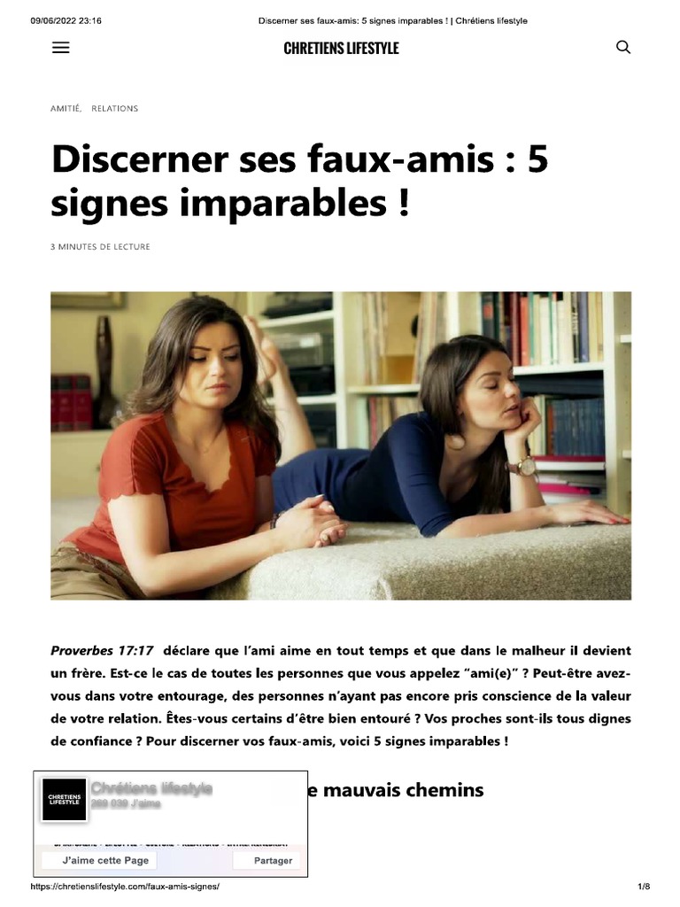 Les Faux Amis | PDF