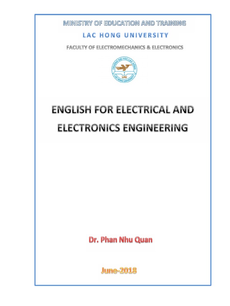 English For Electrical and Electronics Engineering v2 | PDF | Electric ...