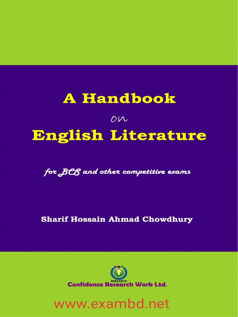 A Handbook On English Literature (Exambd - Net) | PDF