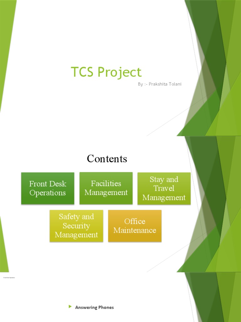 TCS Project by Prakshita | PDF