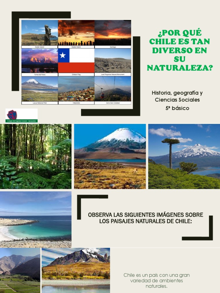 Diversidad Natural de Chile | PDF | Clima | Chile