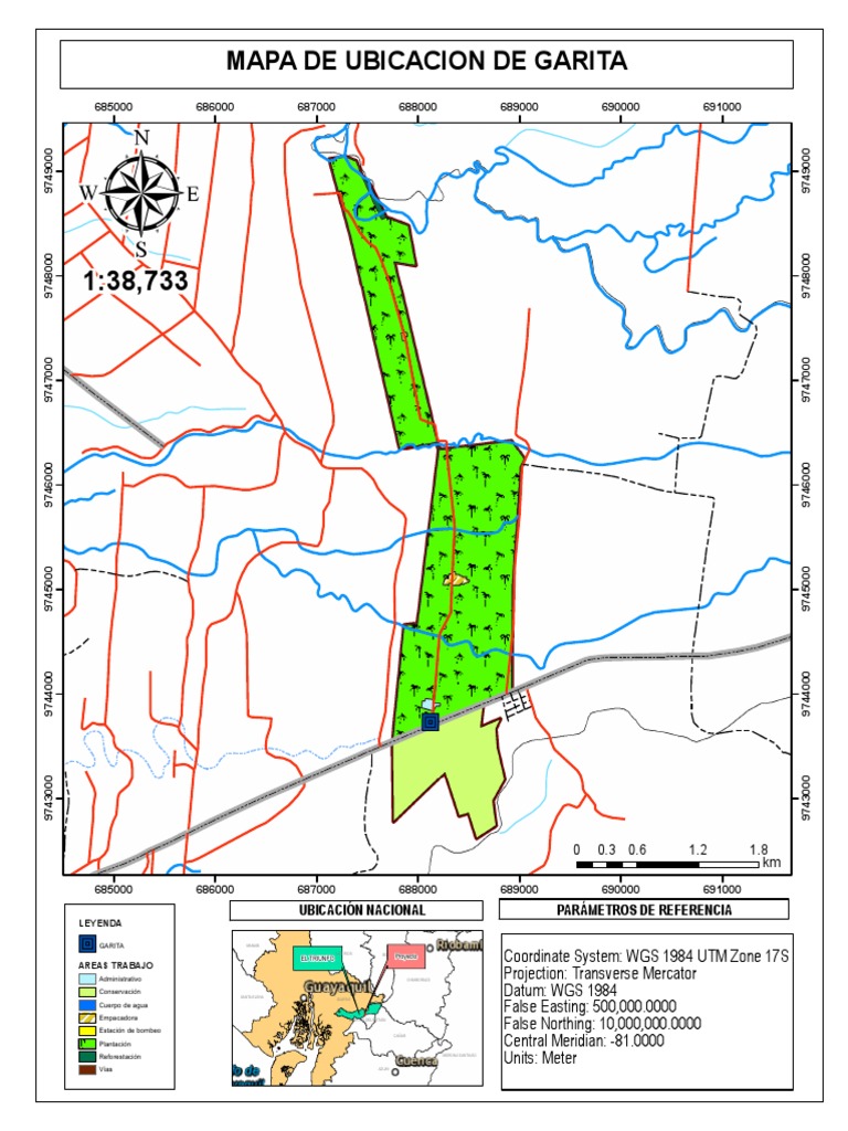Mapas Garita | PDF | Geografía | Cartografía