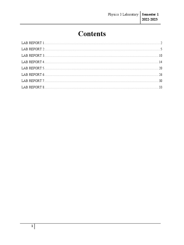 LabReport Total S1 2022 2023 | PDF | Series And Parallel Circuits | Electrical Network