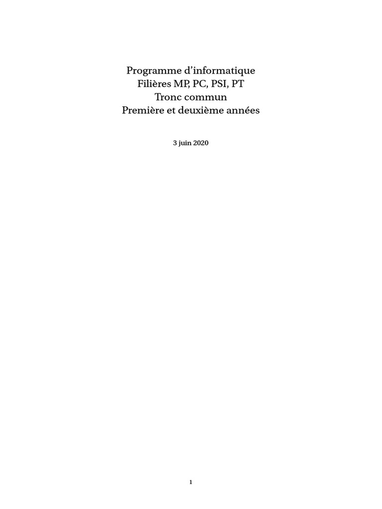 InfoCommune MP PC PSI PT 1&2 | PDF | Théorie des graphes ...